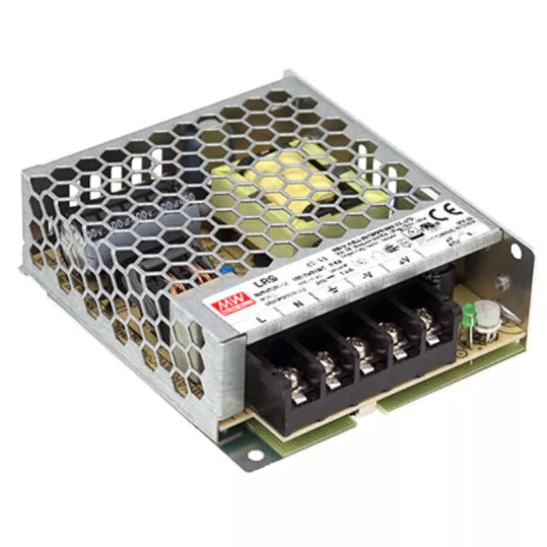 MEAN WELL LRS-50-12 Enclosed 50W 12V 4.2A Power Supply | Power Supplies Australia